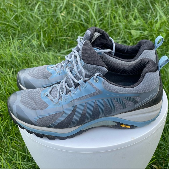 Merrell | Shoes | Merrell Shoes Womens Siren Edge 3 Hiking Grey Blue ...